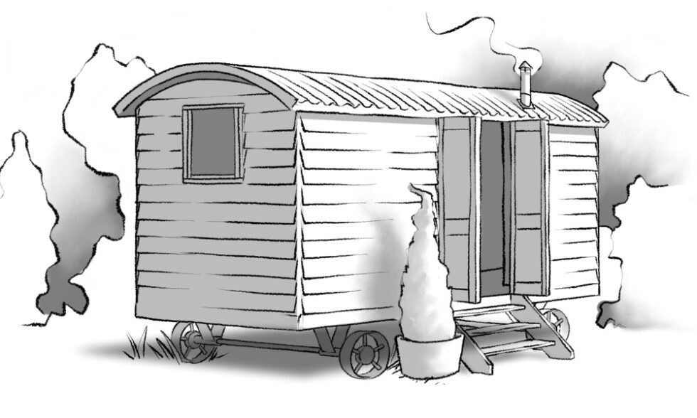 Merlin Shepherds Hut | The Hutmaker Herefordshire